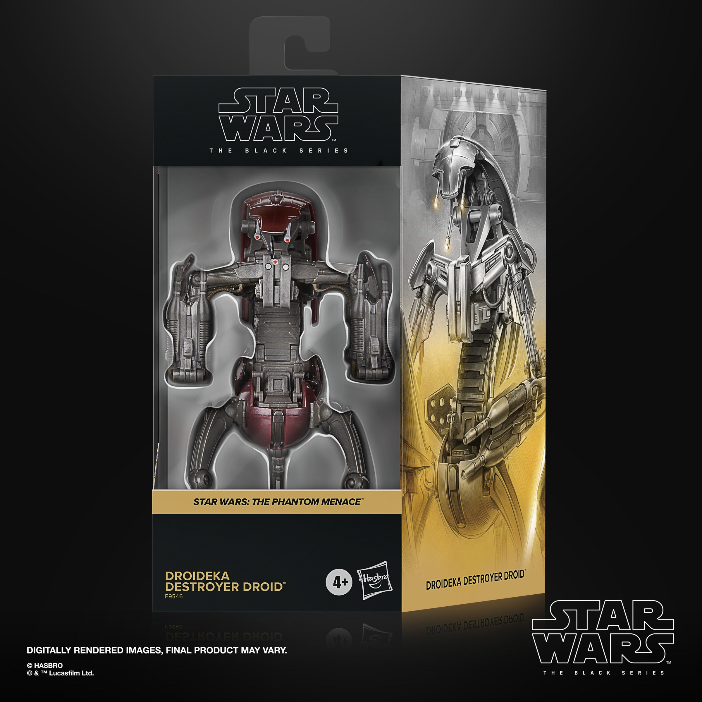 Star Wars : The Phantom Menace - Black Series - Figurine du DROIDEKA D ...