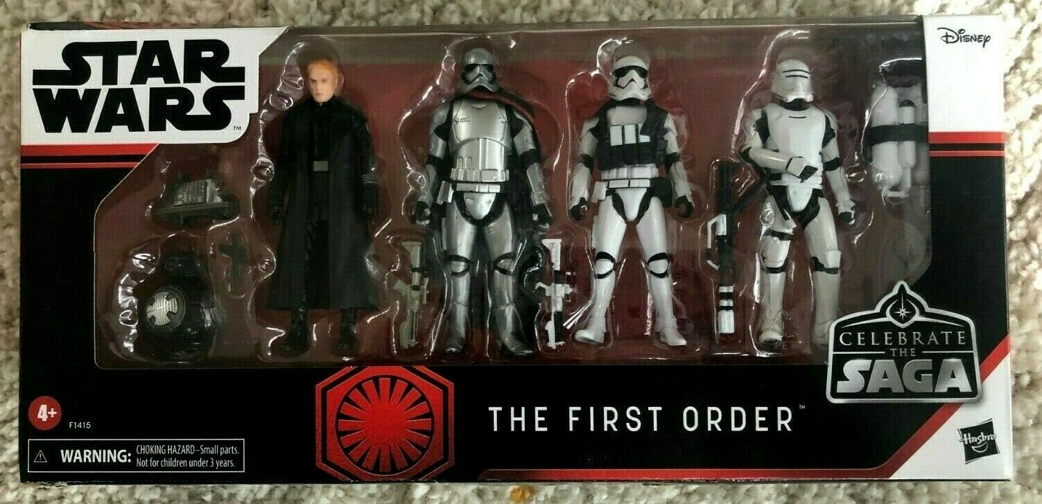 STAR WARS - The First Order - Battle Pack 6 figurines Hux, Phasma HASB ...