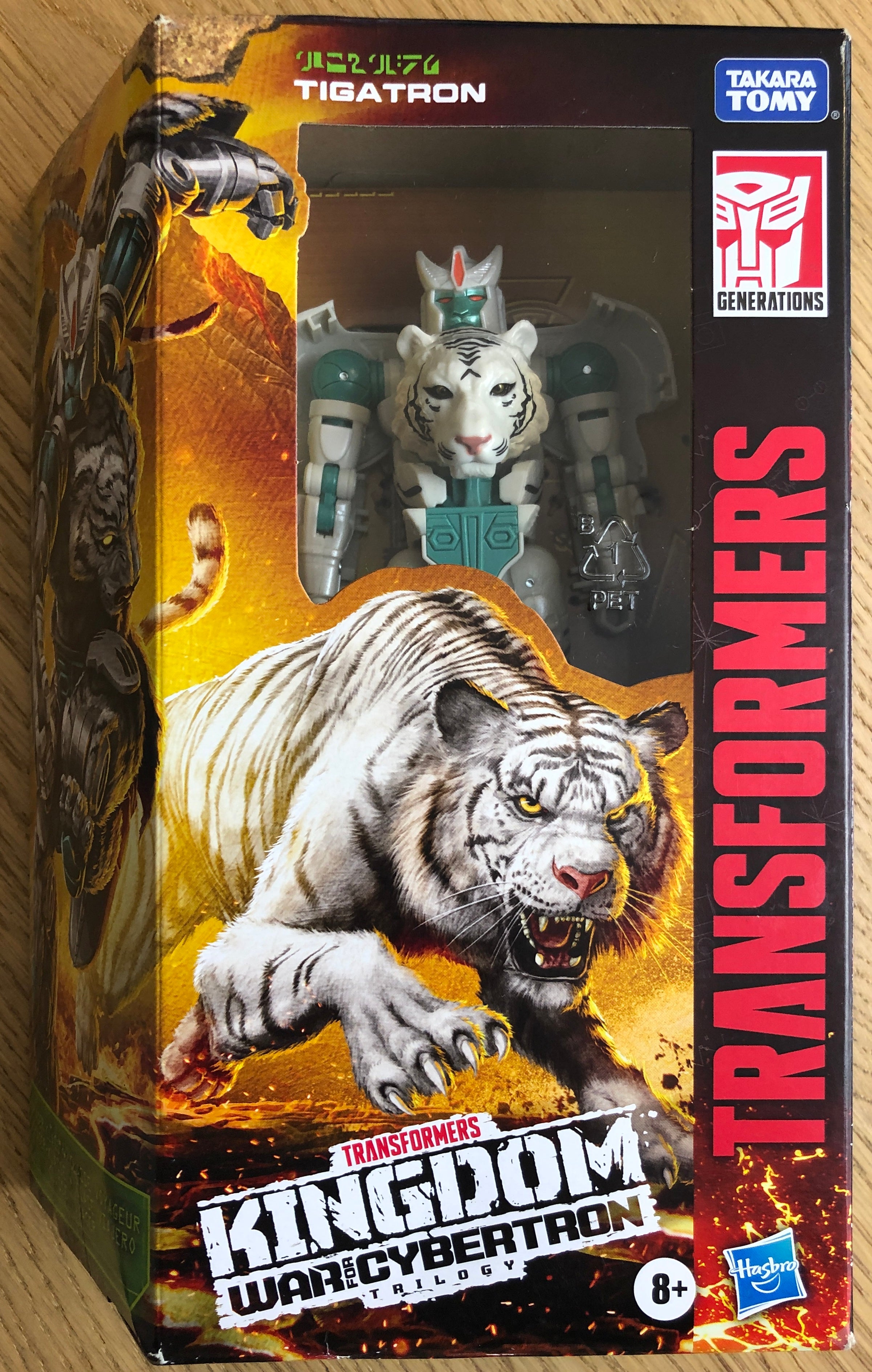 TRANSFORMERS - Kingdom War for Cybertron - Figurine de TIGATRON – TOYS ...