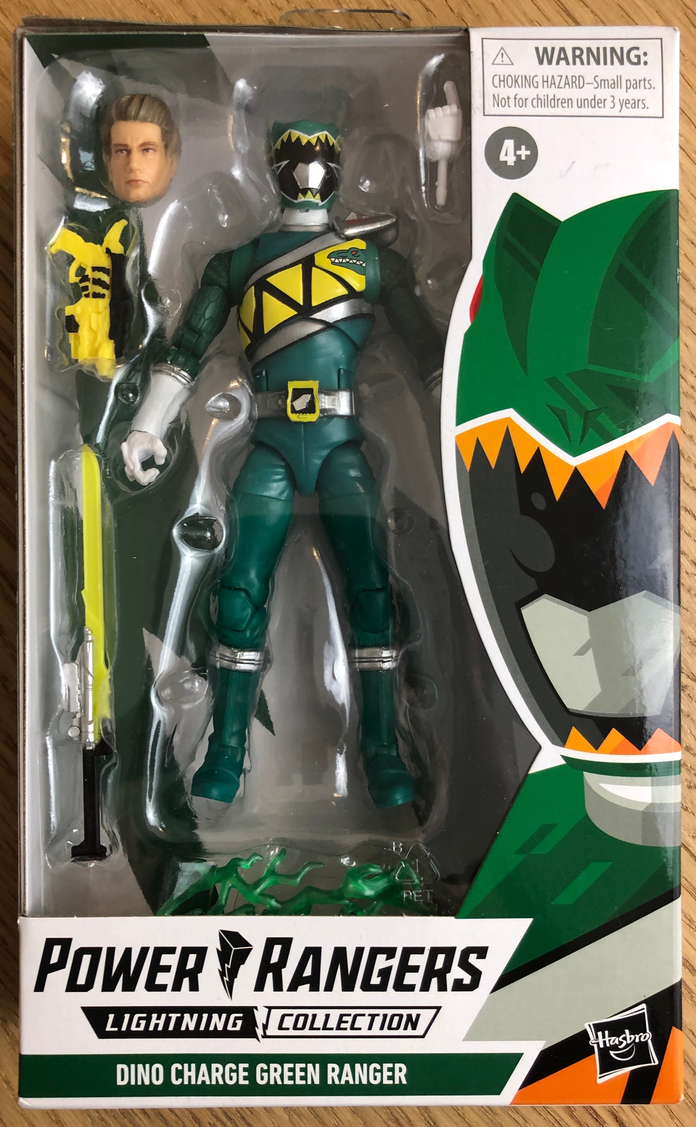 POWER RANGERS - Lightning Collection - DINO CHARGE GREEN RANGER – TOYS ...
